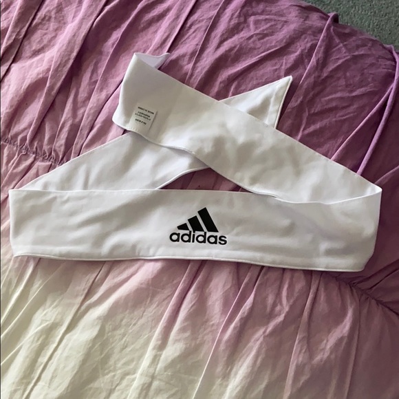 adidas | Accessories | Adidas Tie Headband | Poshmark